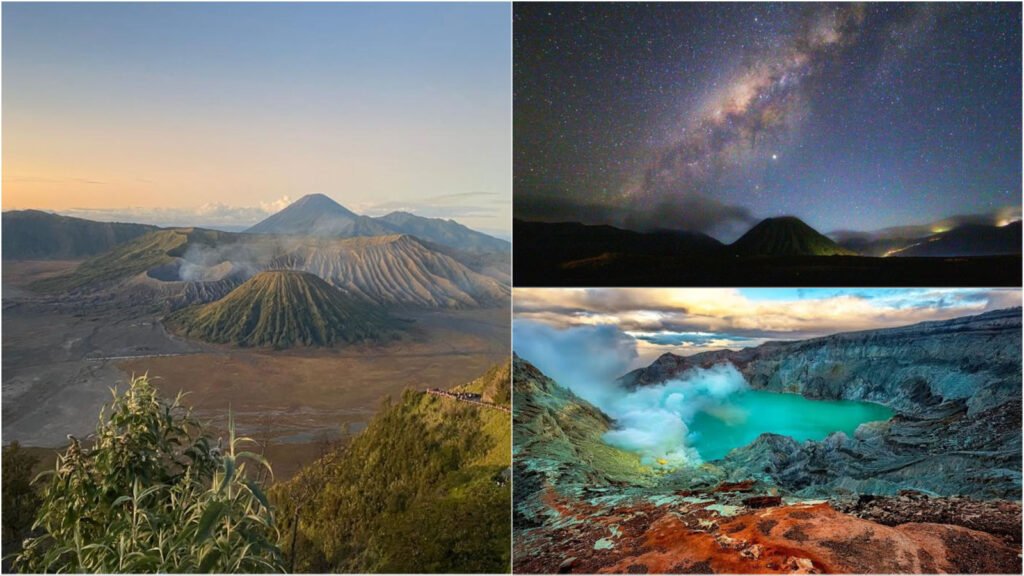 3 days 2 nights Mount Bromo Milky Way, Ijen Crater tour